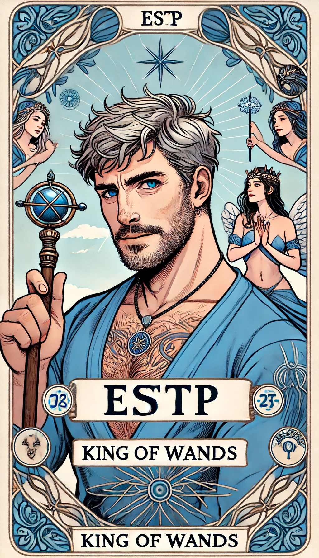 16 Personalities: ESTP King of Wands - INFJ Insights