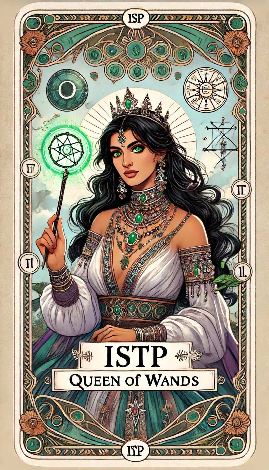16 Personalities: ISTP Queen of Wands - INFJ Insights